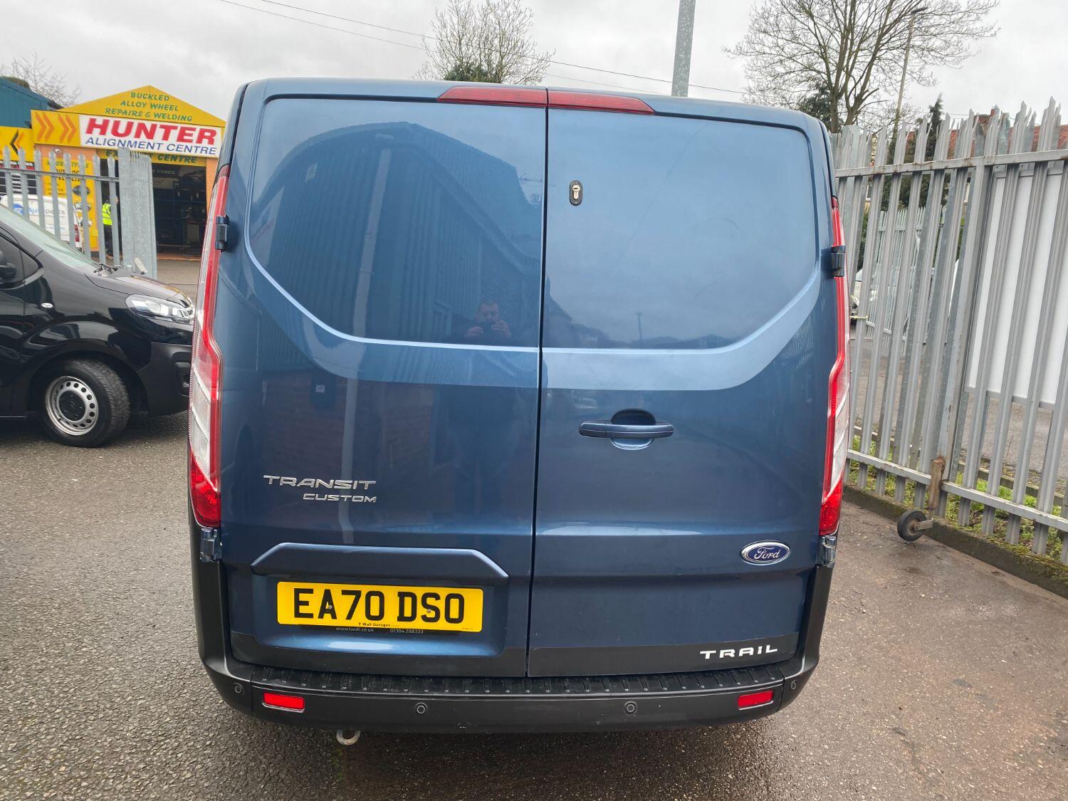 SOLD - Used FORD TRANSIT CUSTOM 2020 Blue in Kingswinford, West ...