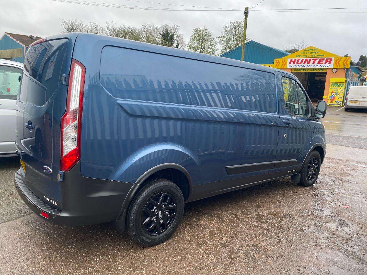 SOLD - Used FORD TRANSIT CUSTOM 2020 Blue in Kingswinford, West ...