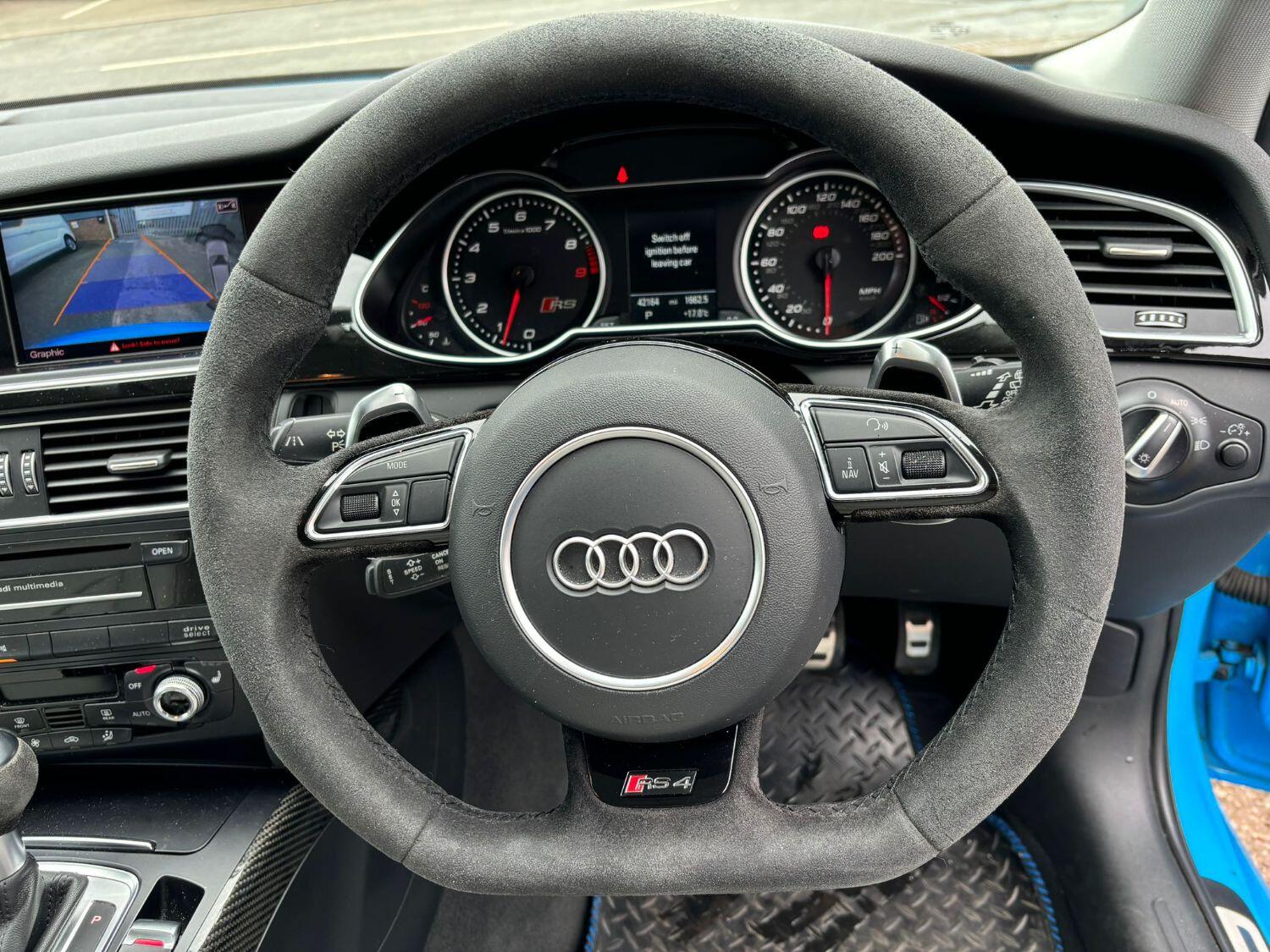 SOLD - Used AUDI RS4 2014 Blue in Kingswinford, West Midlands | Euro ...