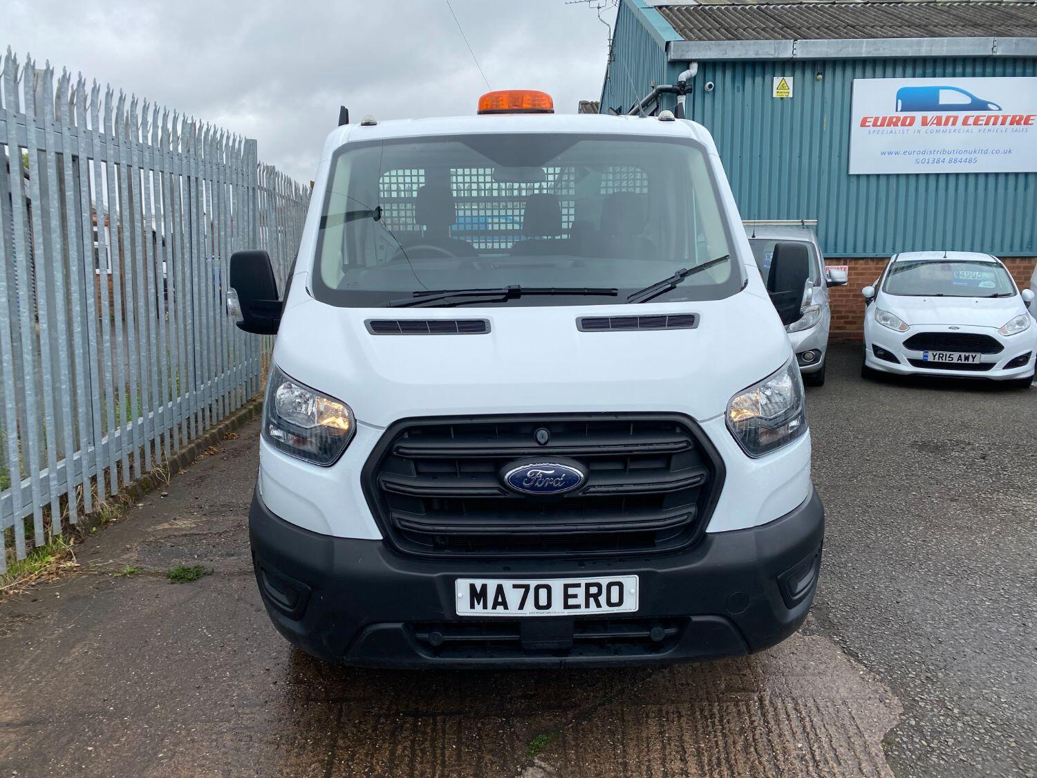 SOLD - Used FORD TRANSIT TIPPER 2020 White in Kingswinford, West ...